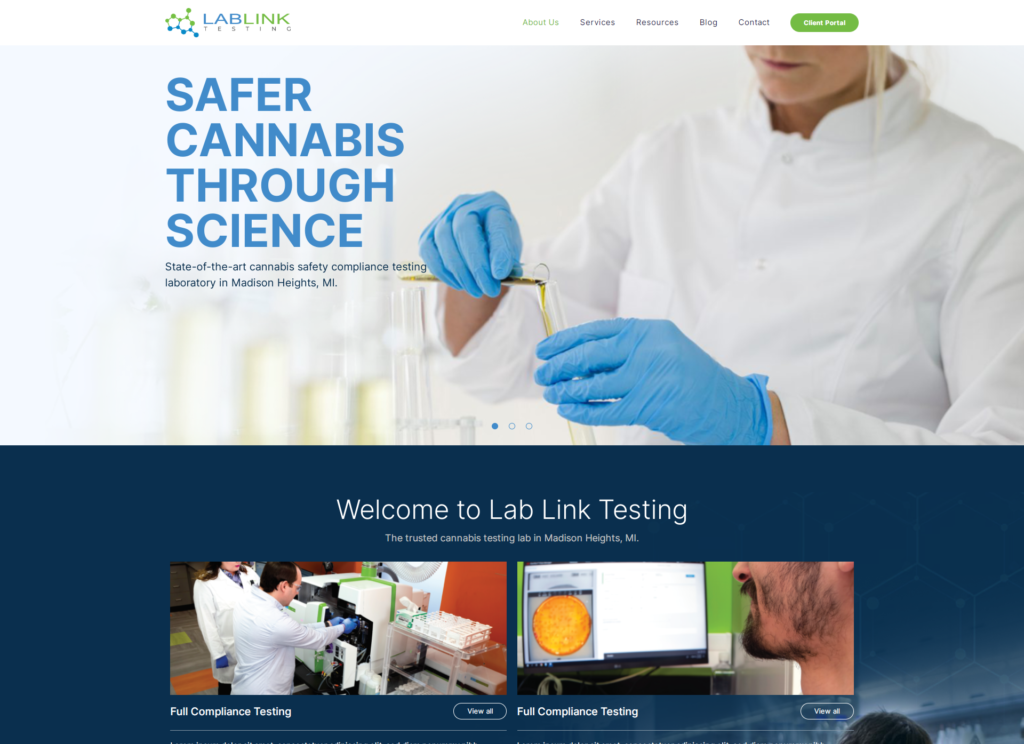Cannabis Safety Compliance Testing Laboratory - Lab Link Testing